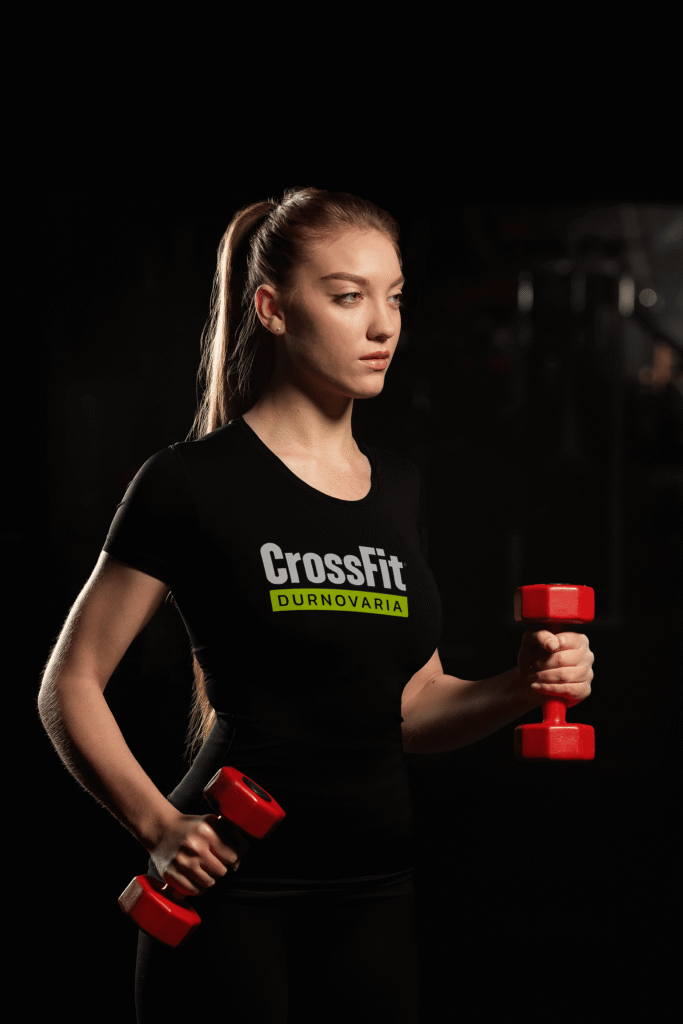 Women's Crossfit Durnovaria Cropped Tee - CrossFit Durnovaria